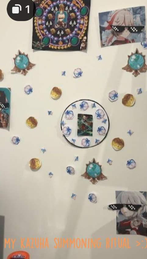 My friend and my kazuha ritual Genshin Impact | HoYoLAB