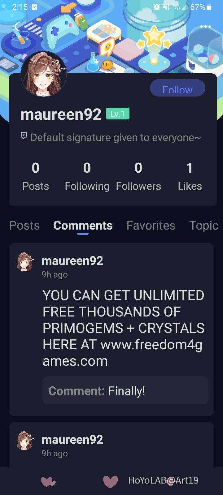 BOT ALERT! Genshin Impact | HoYoLAB