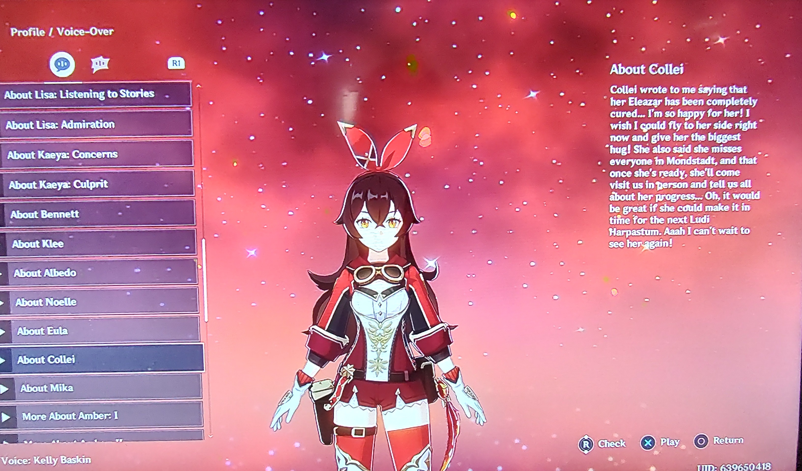 They finally have voice lines about Collie! Genshin Impact | HoYoLAB