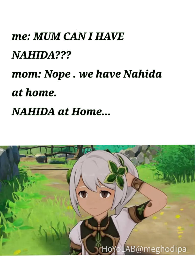Loosing 5050 to Nahida be like.. Genshin Impact | HoYoLAB