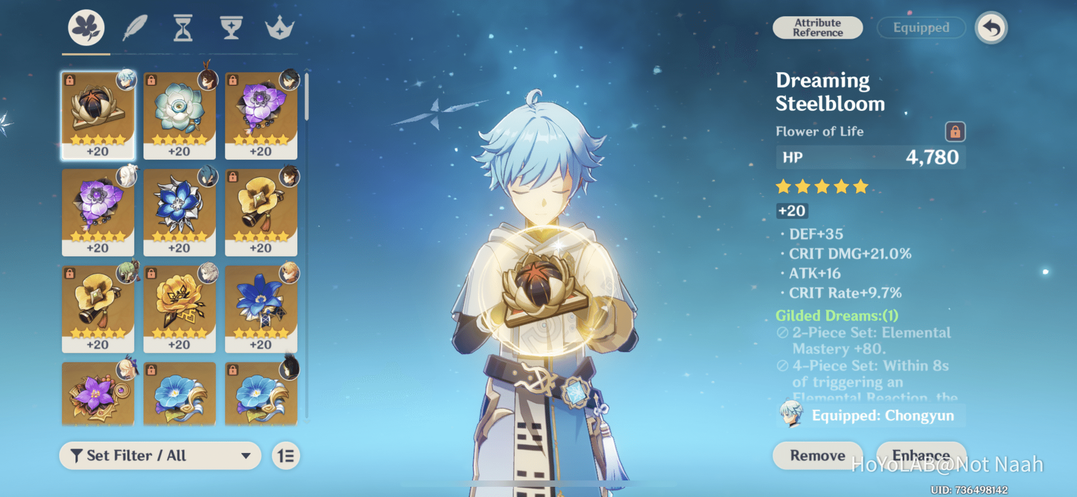 Chongy build Genshin Impact | HoYoLAB