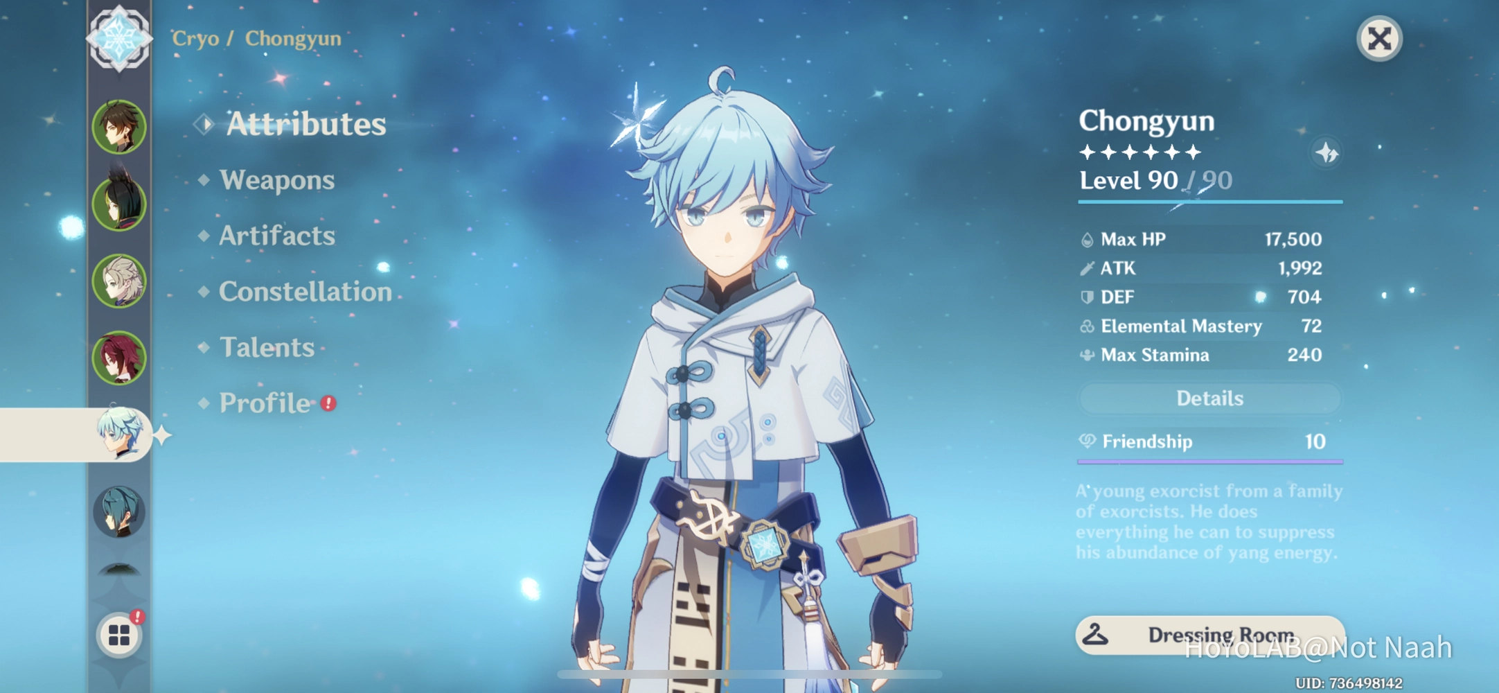 Chongy build Genshin Impact | HoYoLAB