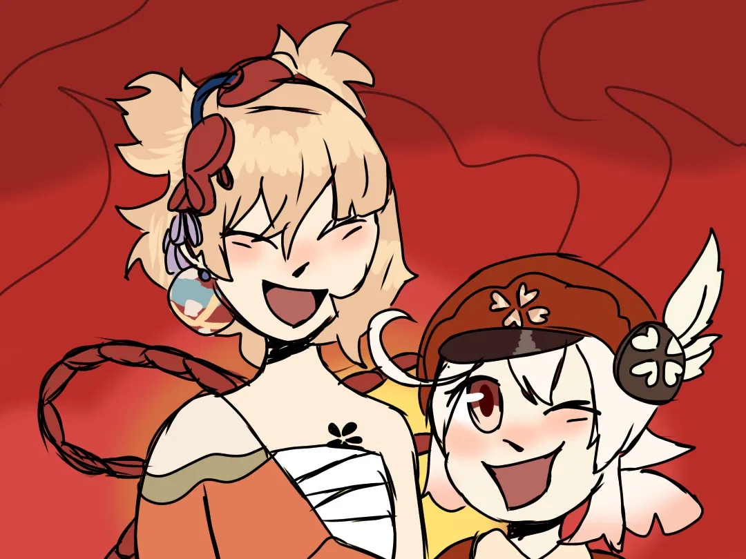 Yoimya and Klee blow things up Genshin Impact | HoYoLAB