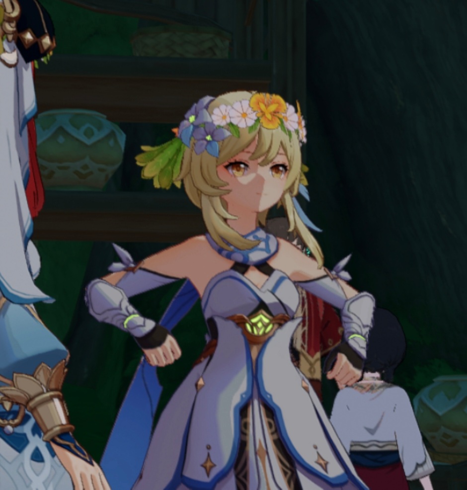 Aww look at traveler Genshin Impact | HoYoLAB