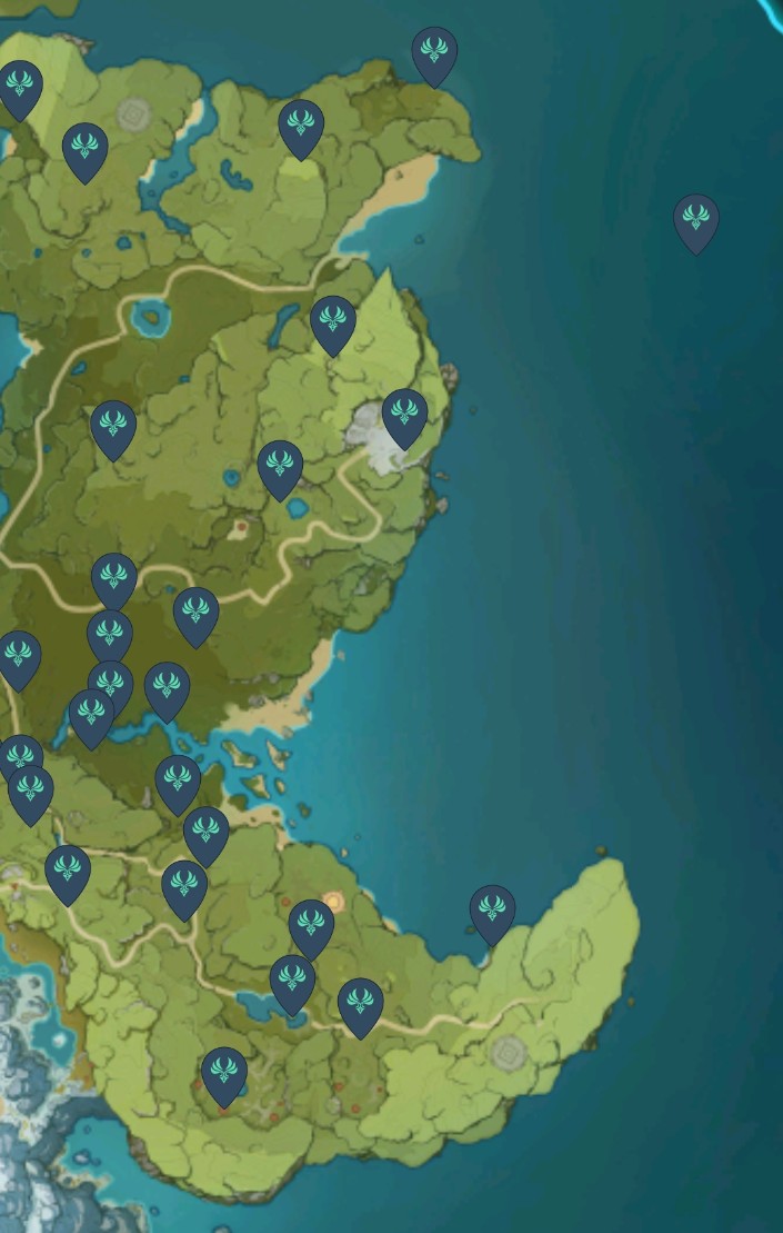 Anemoculus locations Genshin Impact | HoYoLAB