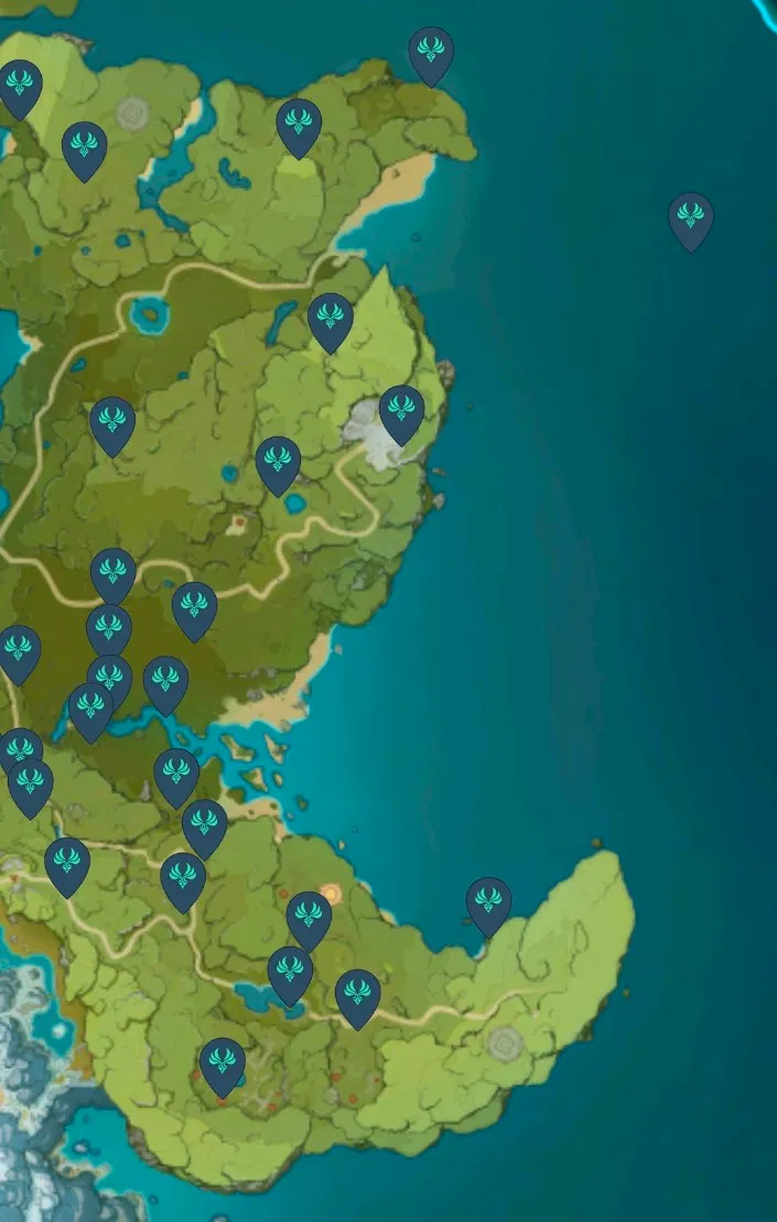 Anemoculus locations Genshin Impact | HoYoLAB
