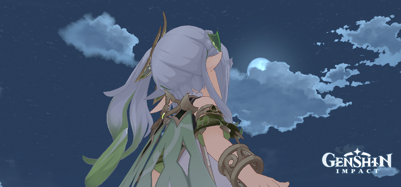 The Moon Is Beautiful, Isn’t It? Genshin Impact | HoYoLAB