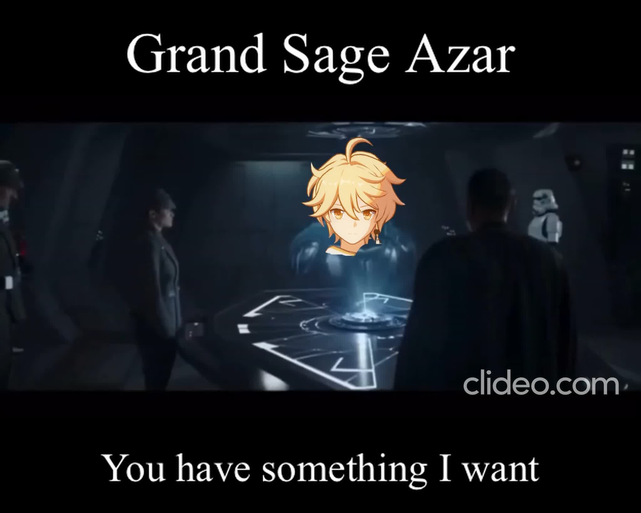 Message to Azar Genshin Impact | HoYoLAB