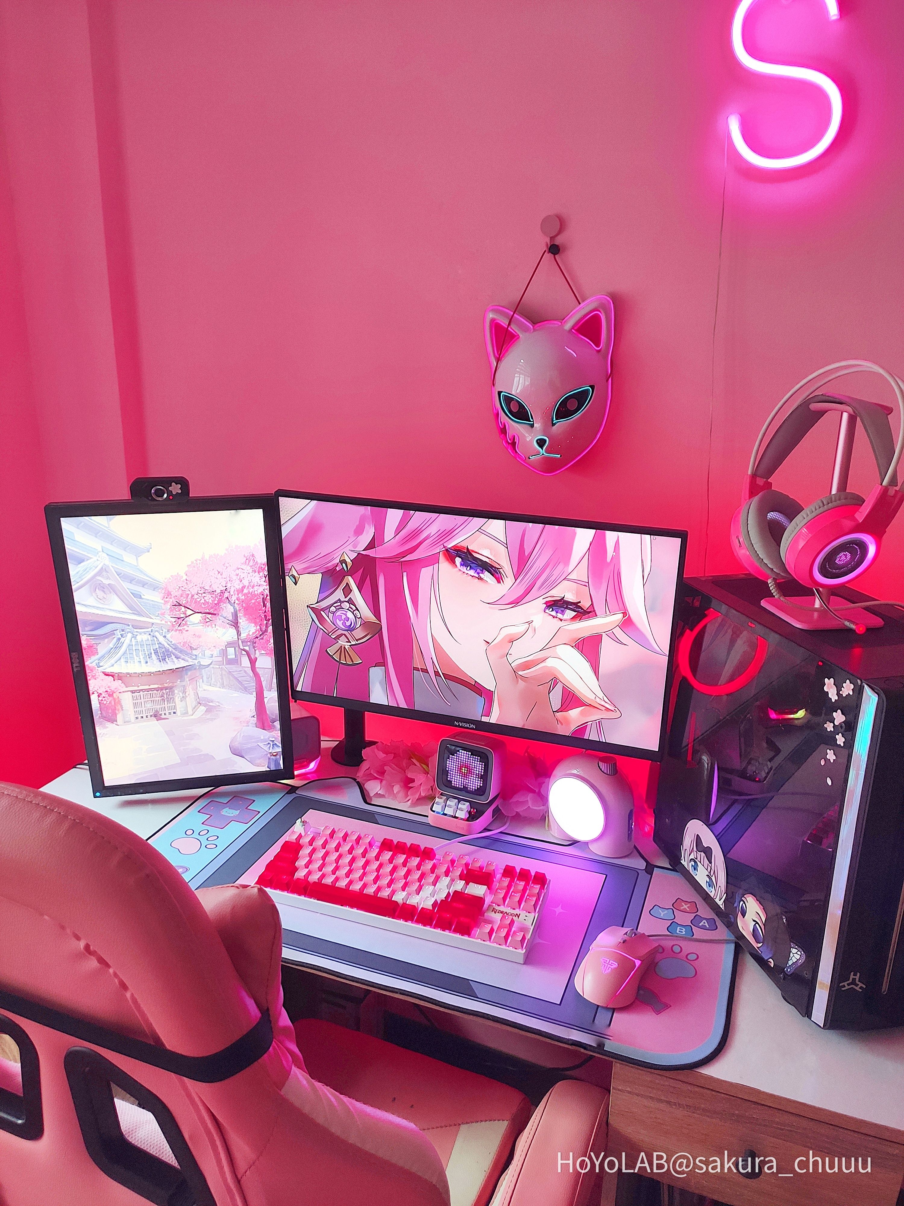 🌸 Yae Miko Gaming Setup 🌸 Genshin Impact | HoYoLAB