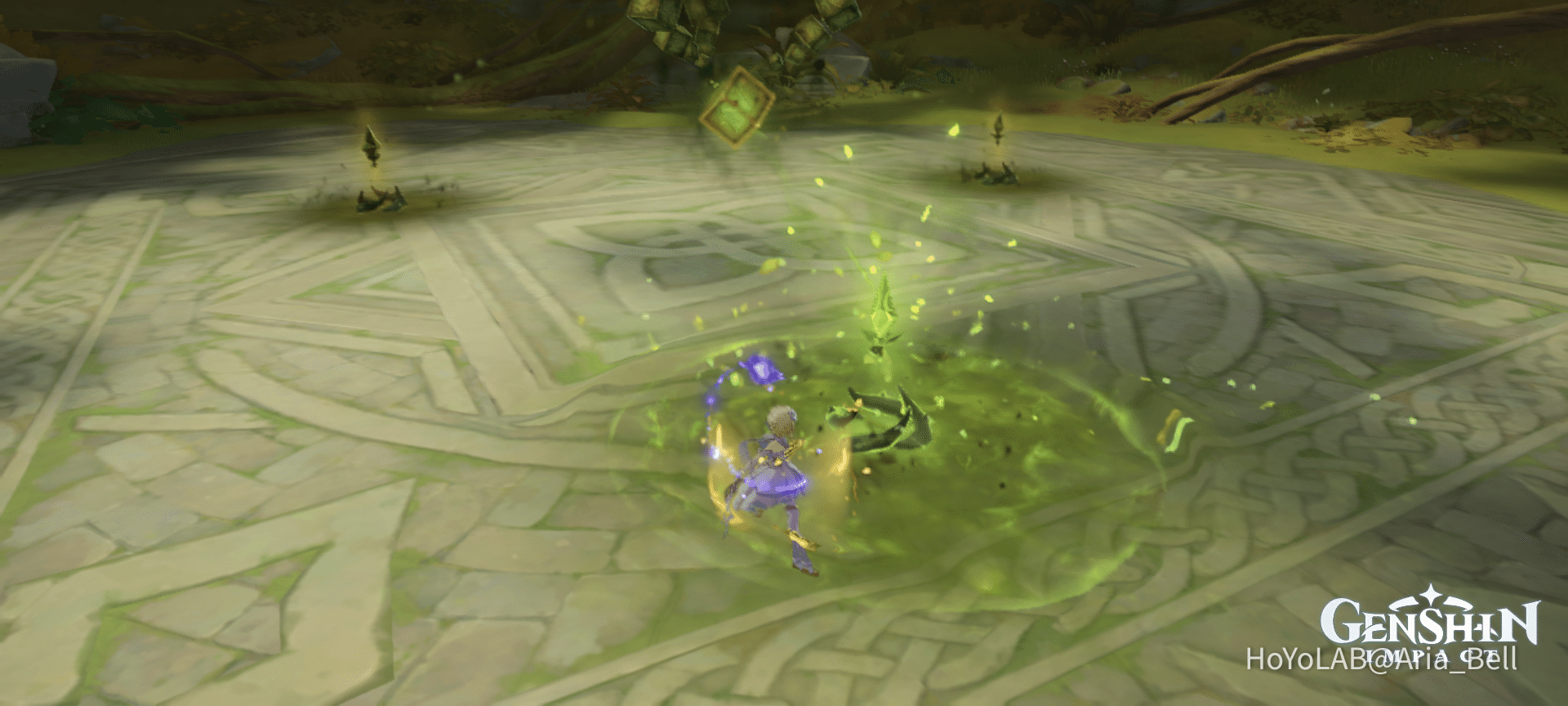 [Version 3.2] Defeating Dendro Hypostasis and it's location Genshin ...