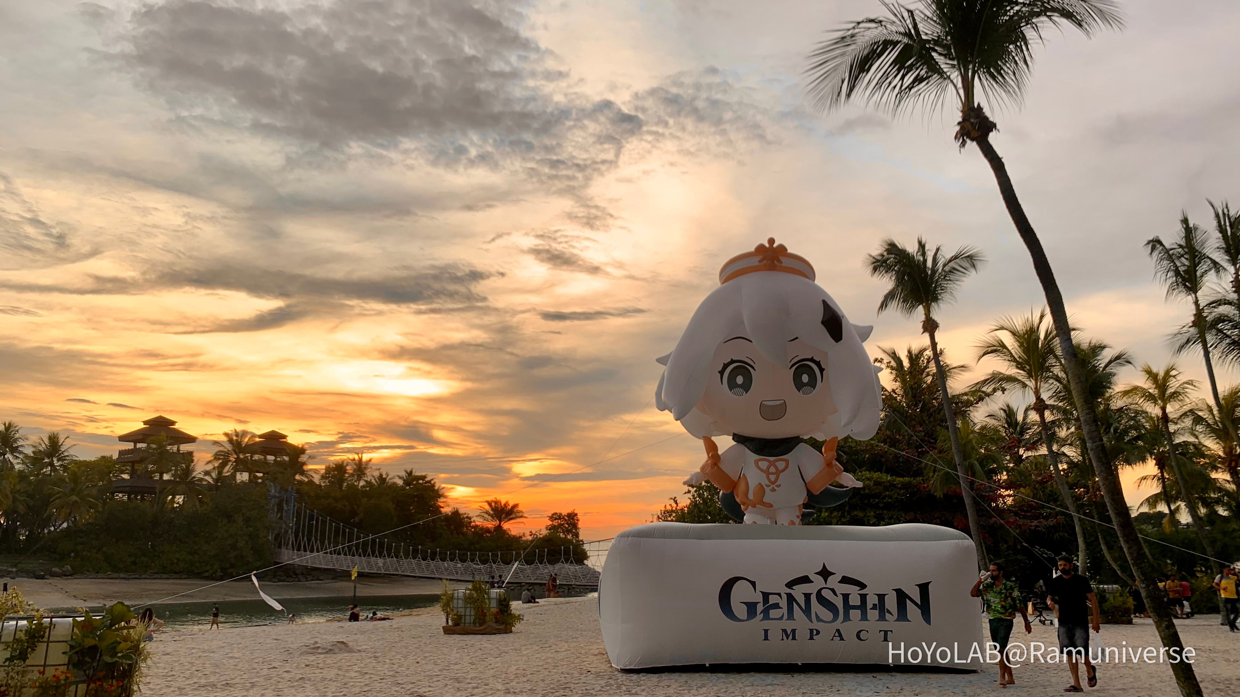 #paimonjourney Giant Paimon | HoYoLAB