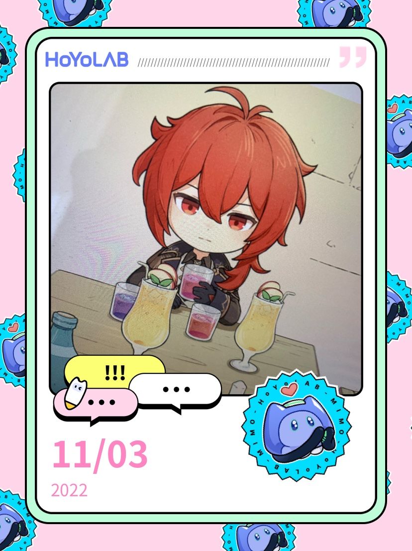 11/03 Diary - # My Character Building Diary | HoYoLAB