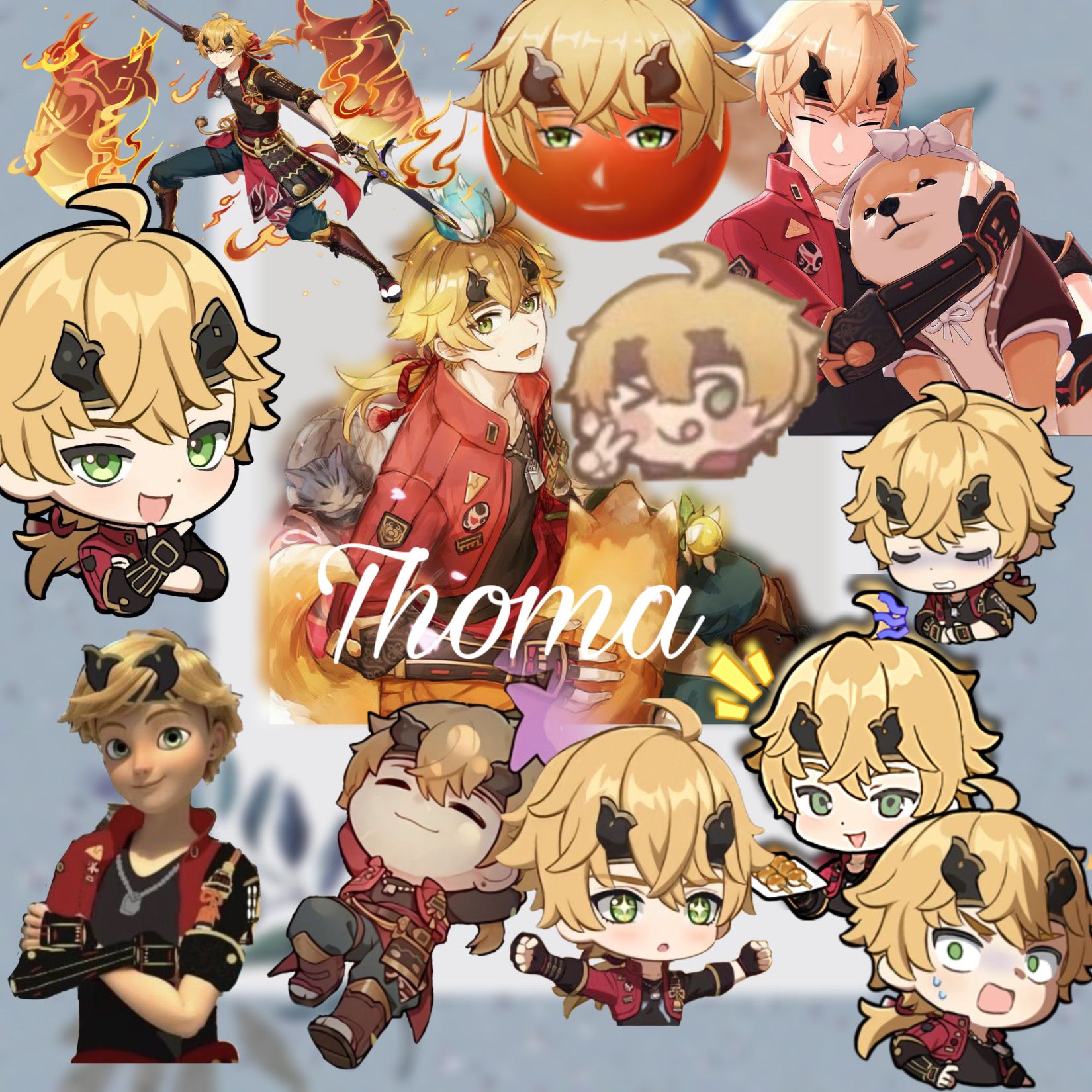 Thoma Edit Genshin Impact | HoYoLAB