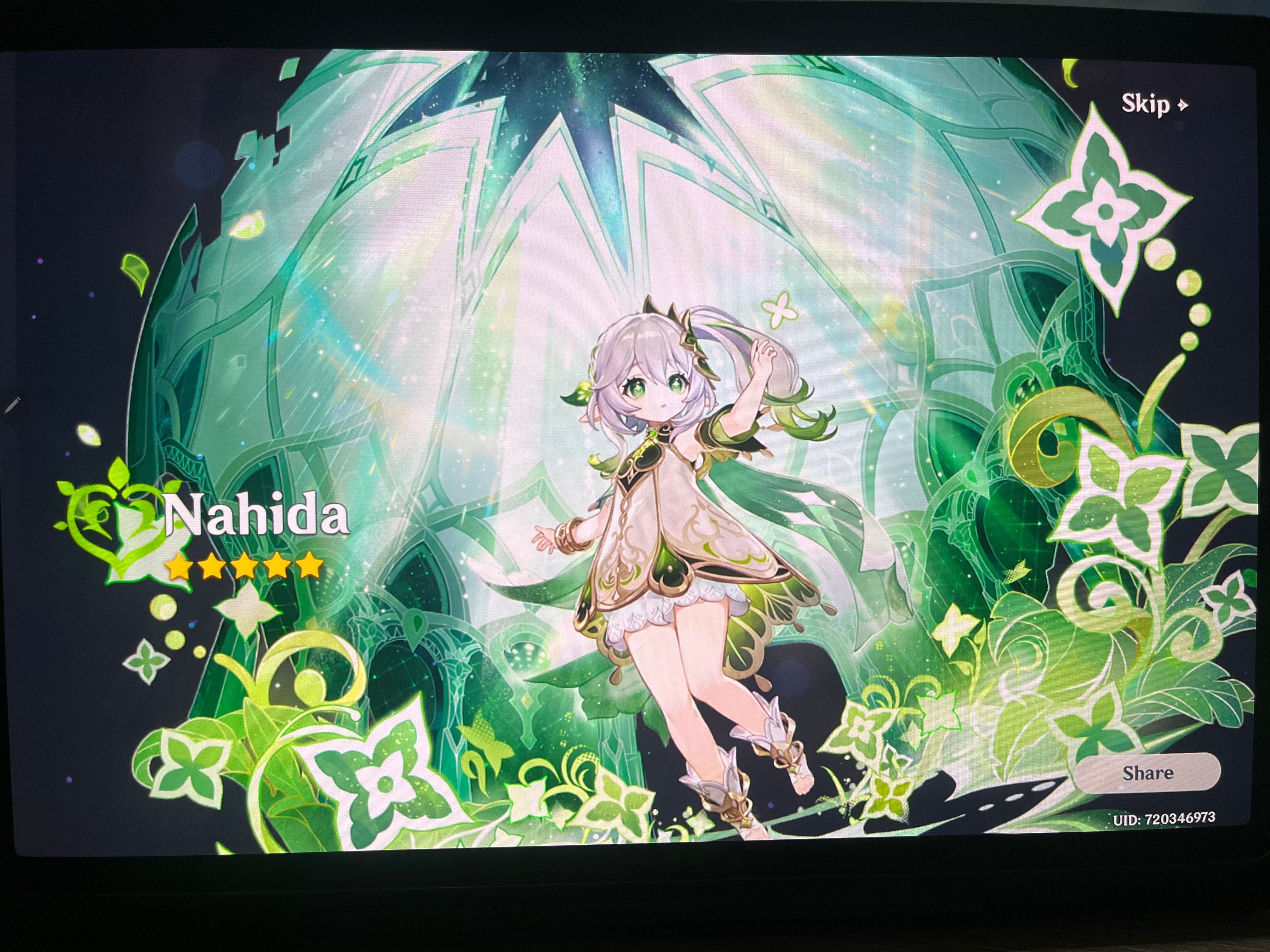 I got nahidaaaa Genshin Impact | HoYoLAB