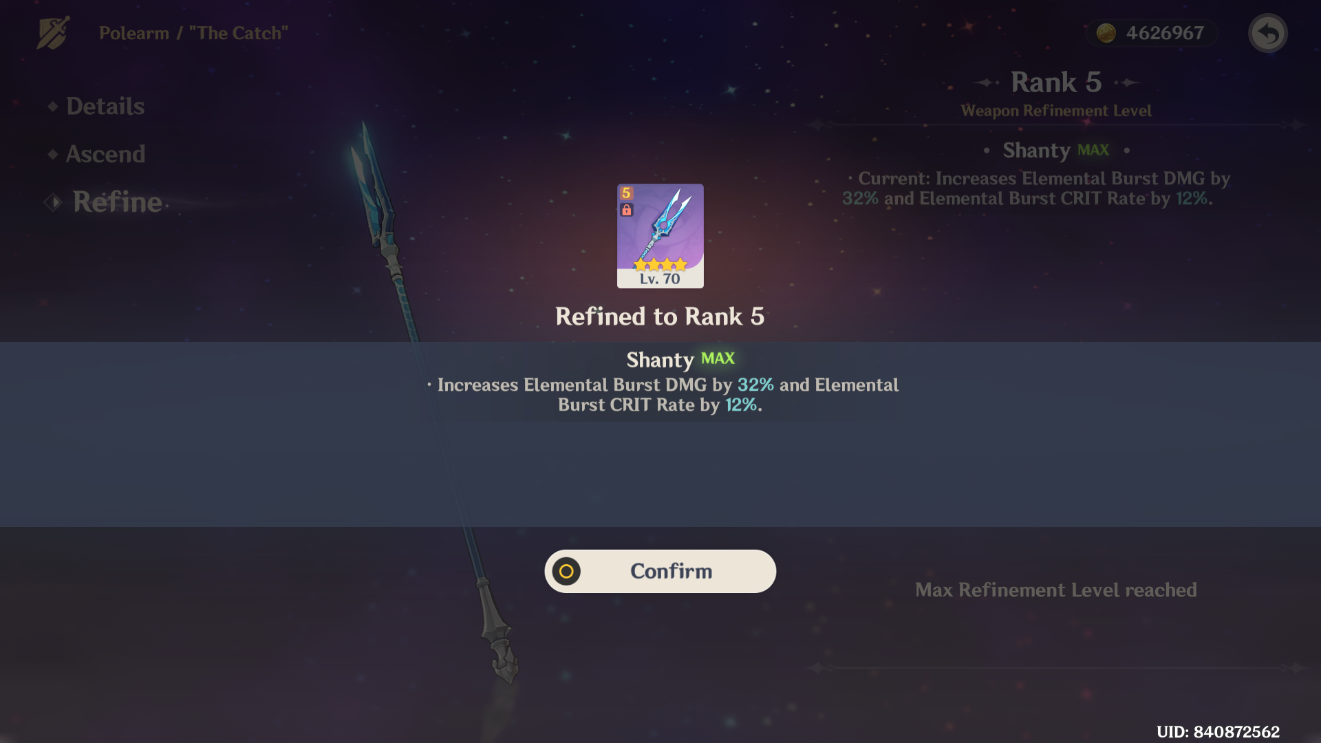 R5 acquired ! Genshin Impact | HoYoLAB