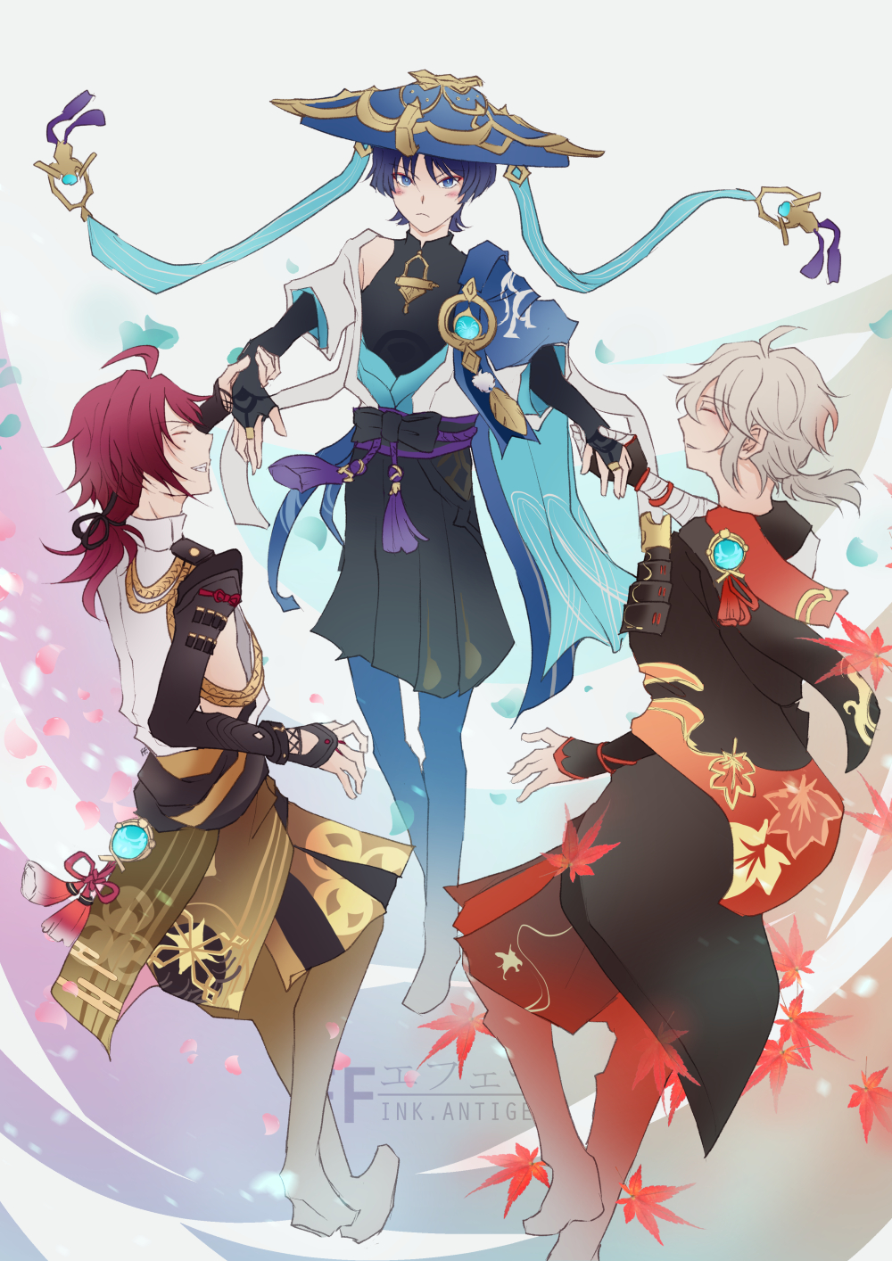 Inazuma Anemo Boys Squad Genshin Impact | HoYoLAB