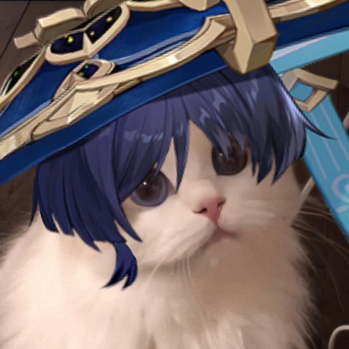this kitty scara looks so cute i gonna adopt him. Genshin Impact | HoYoLAB