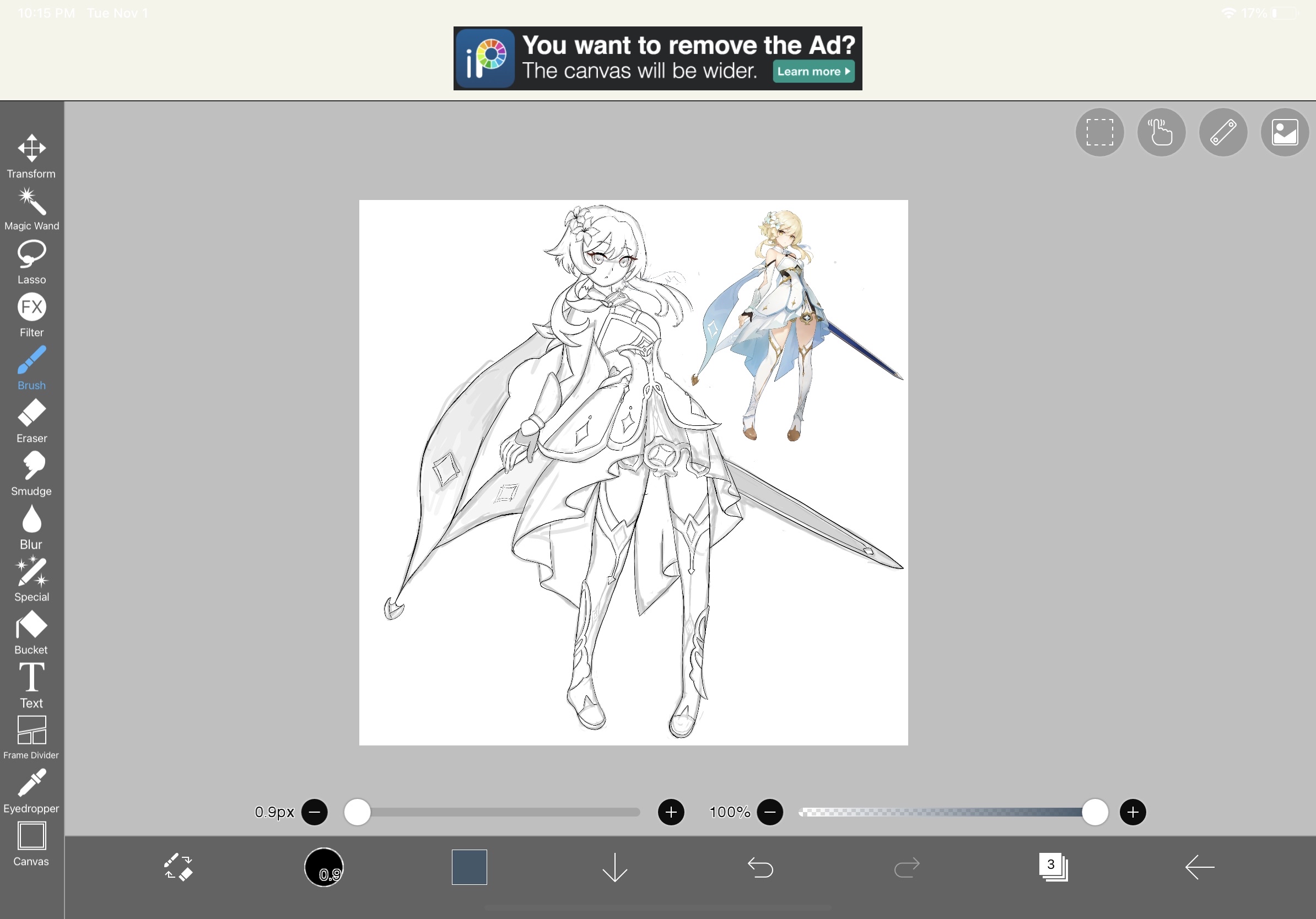 Lumine Drawing ️ Genshin Impact | HoYoLAB