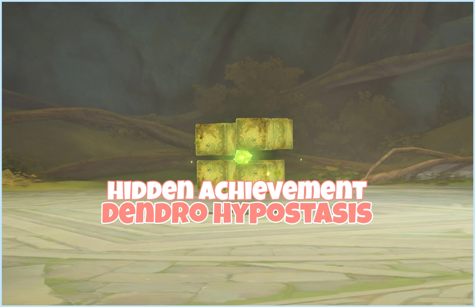 [V3.2] Hidden Achievement Normal Boss : Dendro Hypostasis Genshin ...