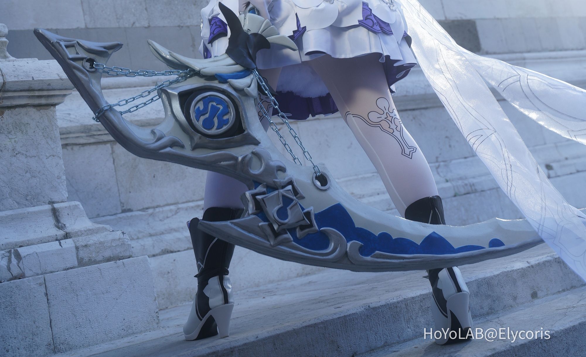 Seele Scythe handmade by me💙 Honkai Impact 3rd | HoYoLAB