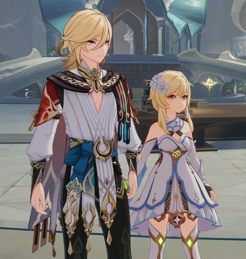 Why find your brother when he's already right there Genshin Impact ...