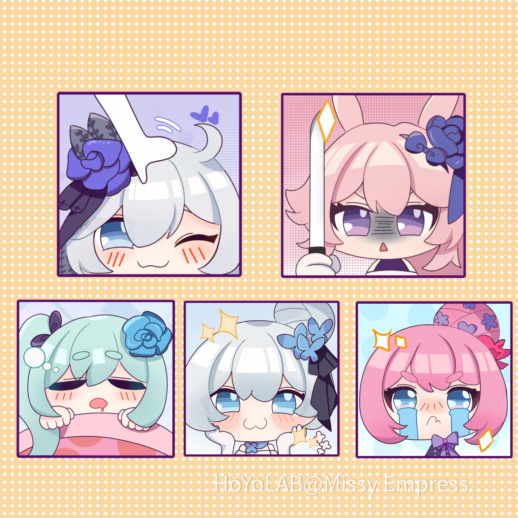 Honkai impact anniversary sticker (3/3) Honkai Impact 3rd | HoYoLAB