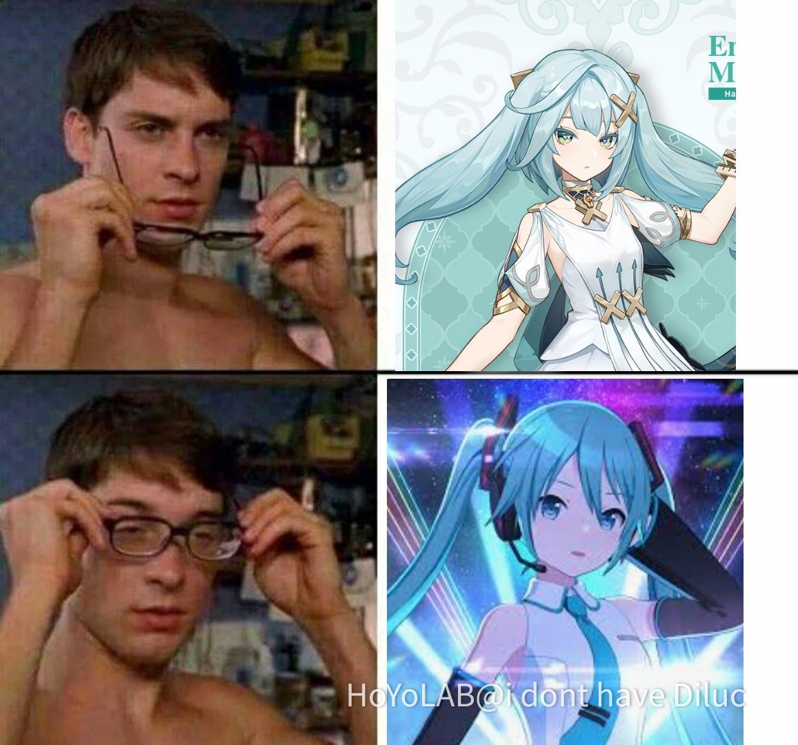 I made 3.2 memes coz my brain hurts from the whole story Genshin Impact ...