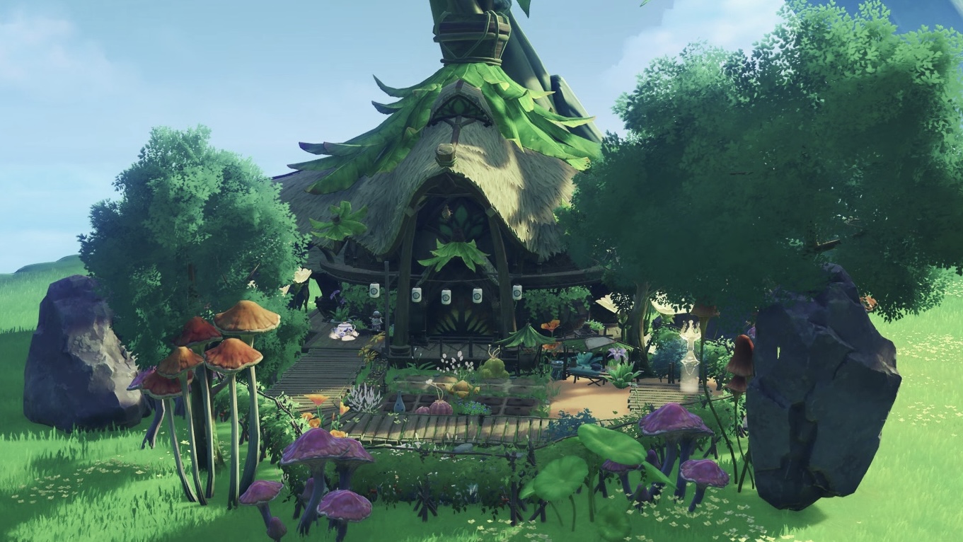 Sumeru Main House with Forging, Crafting, and Farming (Replica ID ...