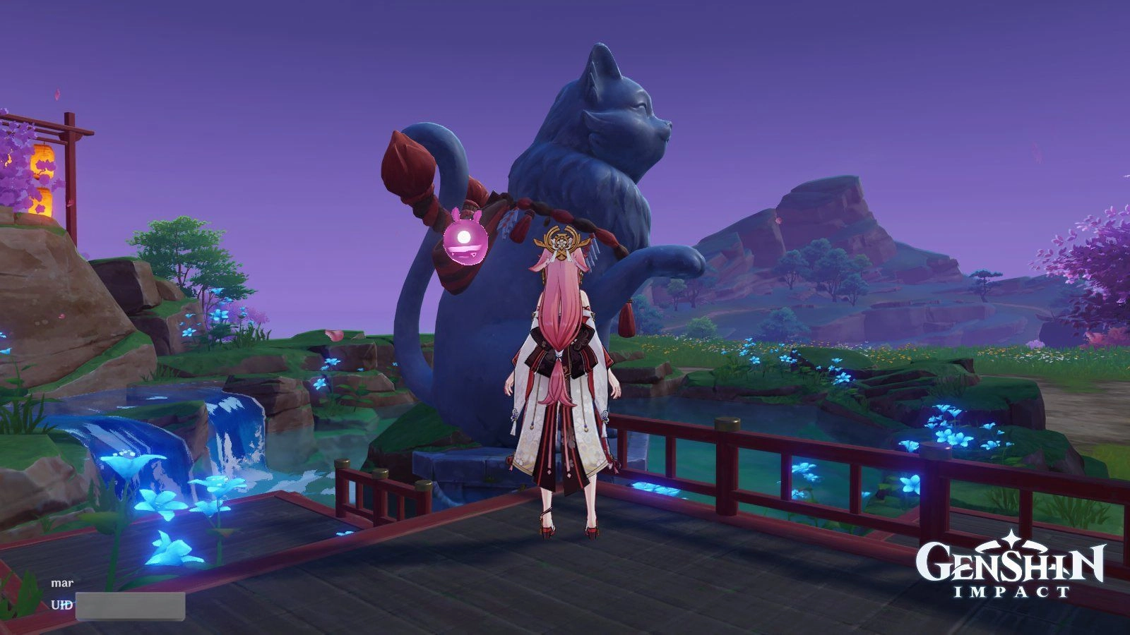 my little cat shrine