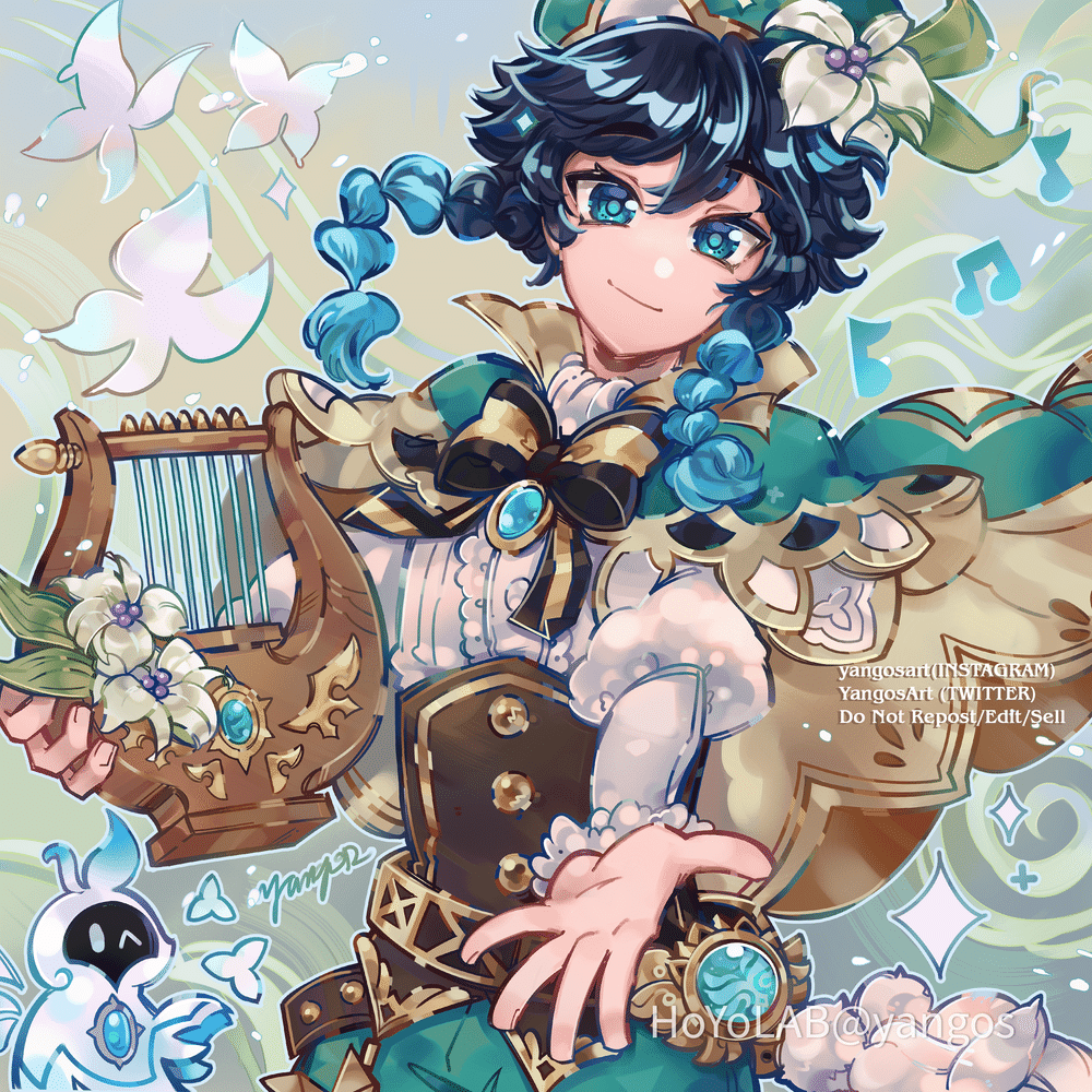 Venti Windborne Bard Genshin Impact | HoYoLAB