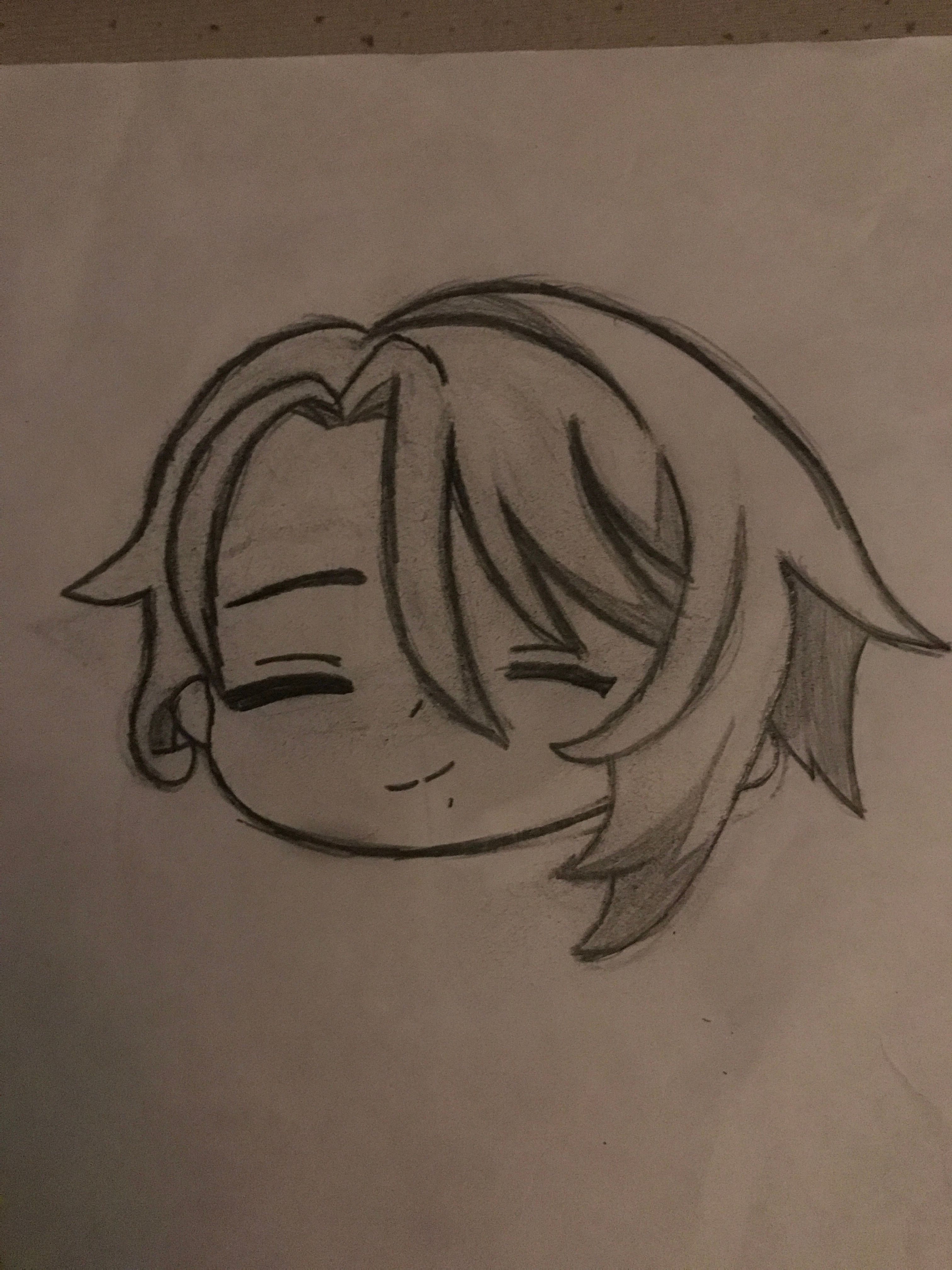 First Time Drawing Ayato Genshin Impact | HoYoLAB