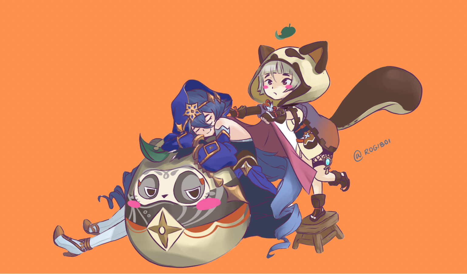 Sayu and Layla Genshin Impact | HoYoLAB