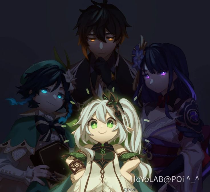 The four Archon's Genshin Impact | HoYoLAB