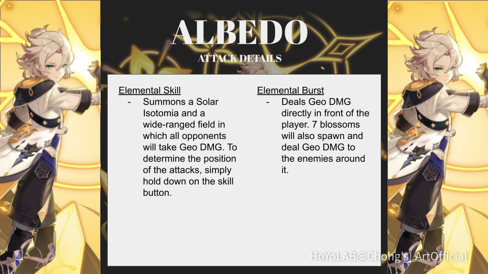 Albedo Build Genshin Impact Genshin Impact | HoYoLAB