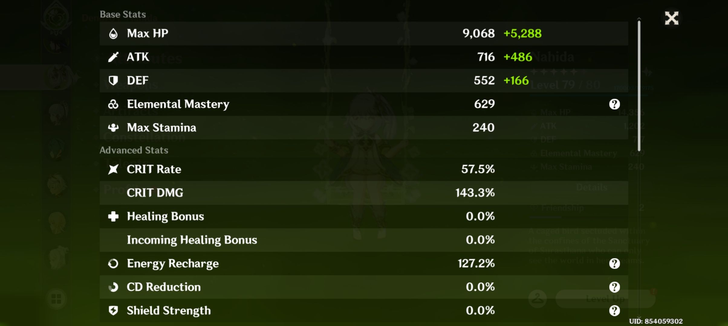 Rate My sub-dps build: Nahida Genshin Impact | HoYoLAB
