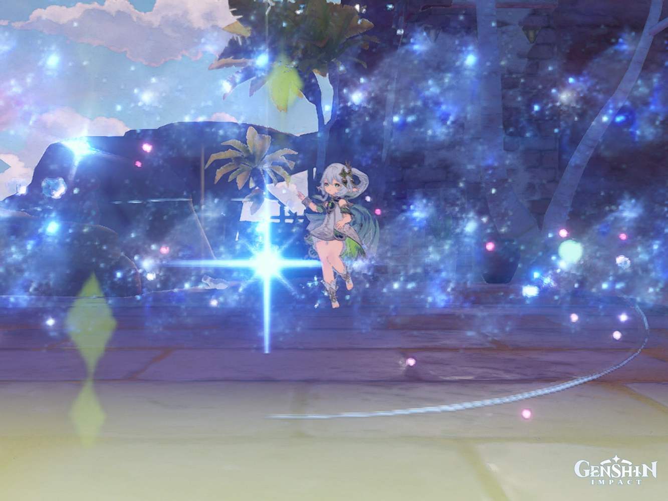 nahida and mona skill~ Genshin Impact | HoYoLAB