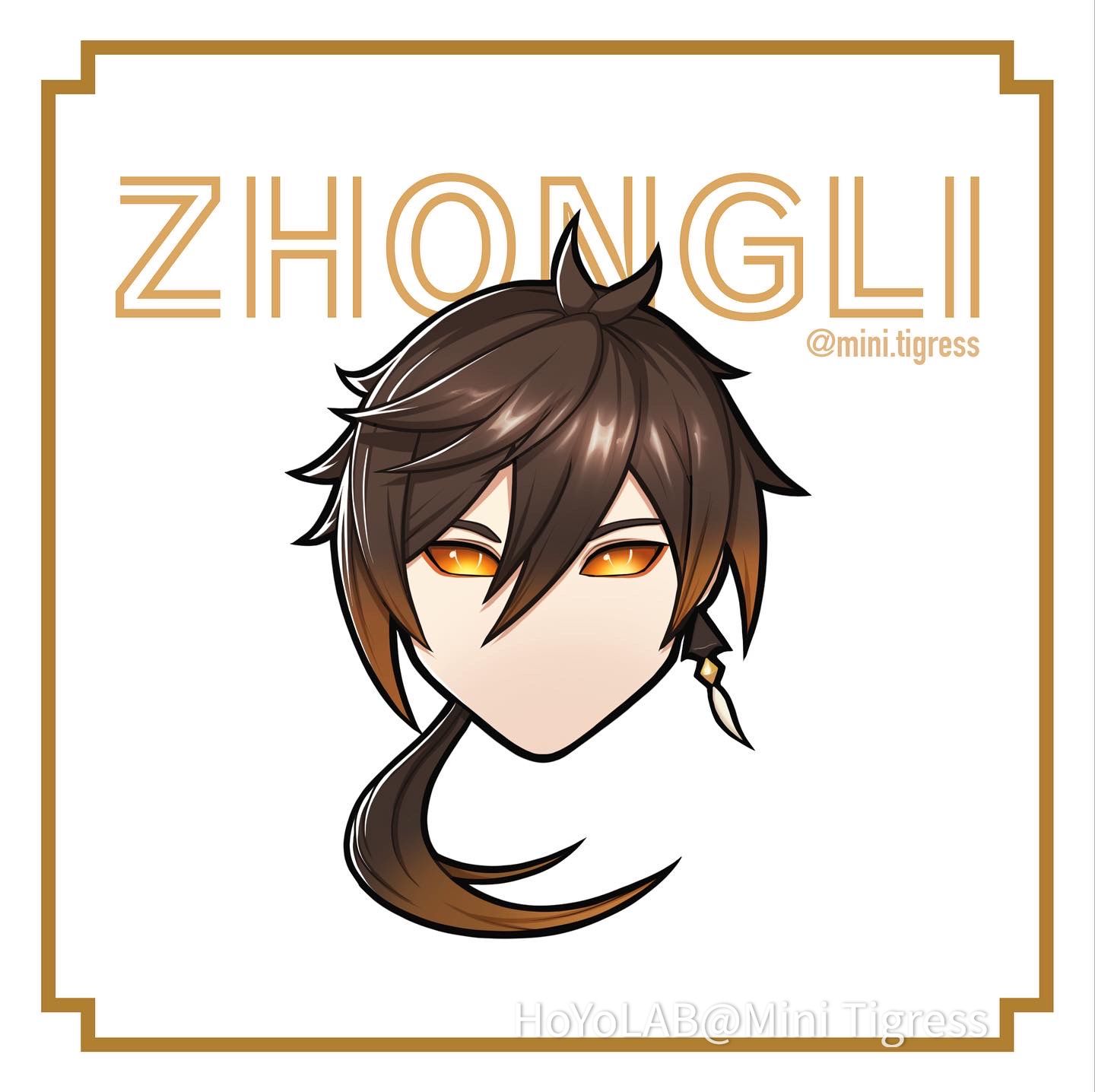 Zhongli Logo Genshin Impact | HoYoLAB