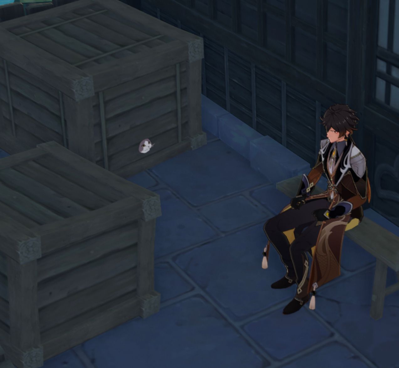 He looks so disturbed by the cat Genshin Impact | HoYoLAB