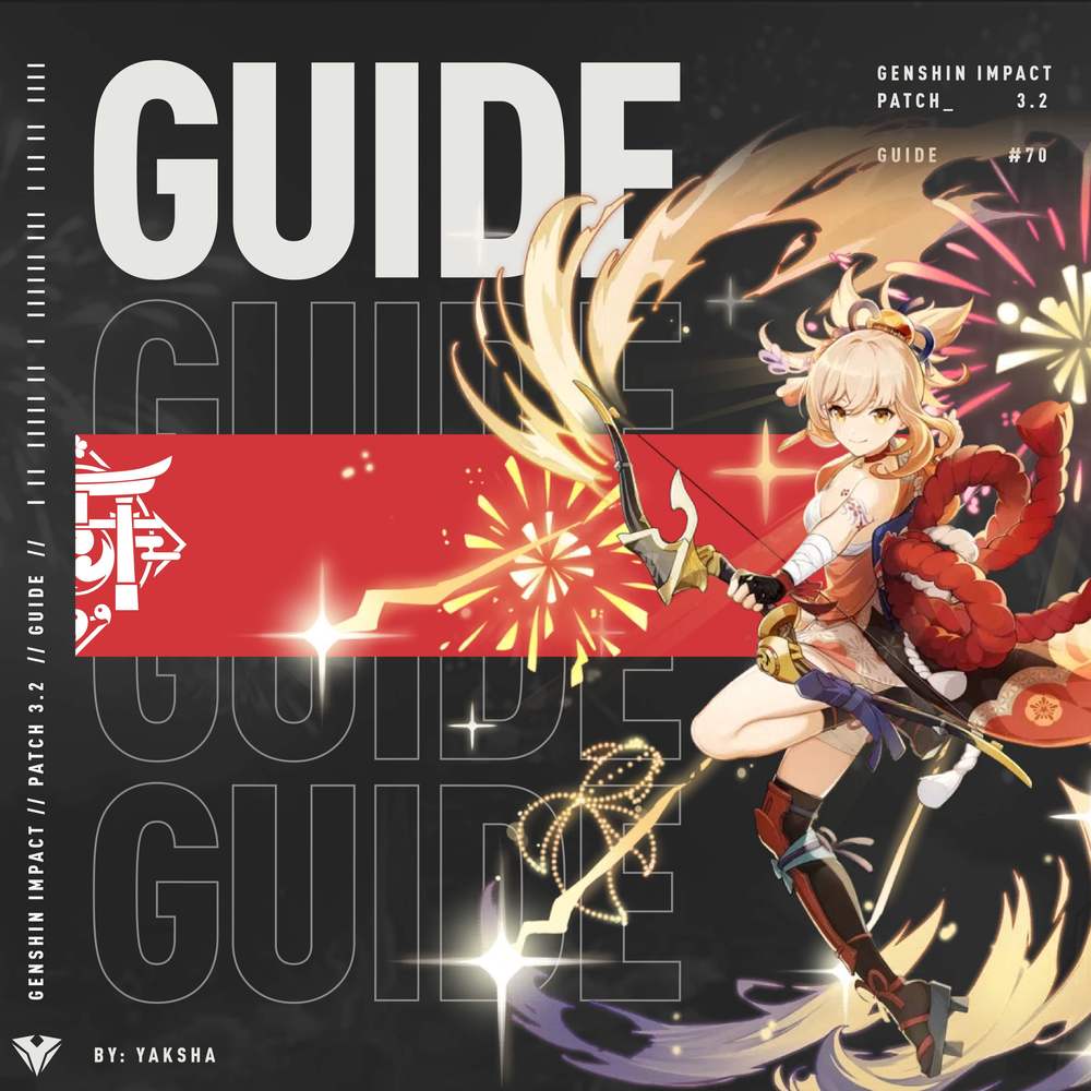 [ Version 3.2 ] Visually Updated Guide for Yoimiya Genshin Impact | HoYoLAB