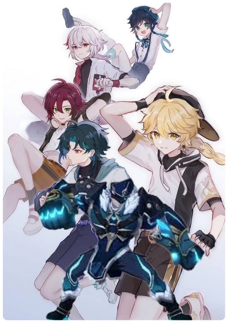 5wirl the idol anemo boy group! Genshin Impact | HoYoLAB