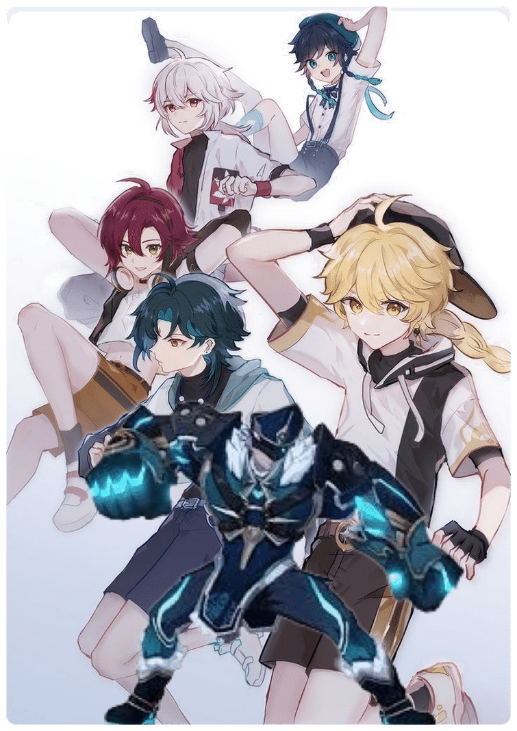 5wirl the idol anemo boy group! Genshin Impact | HoYoLAB