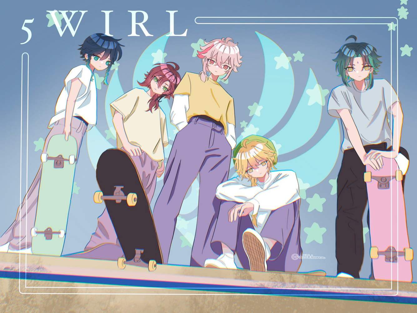 5wirl the idol anemo boy group! Genshin Impact | HoYoLAB