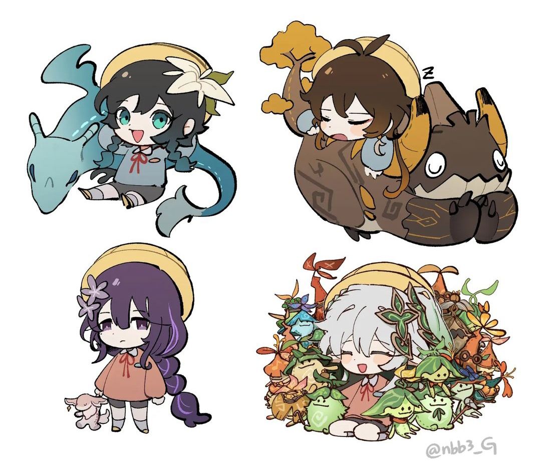 Archons Fanart Genshin Impact | HoYoLAB