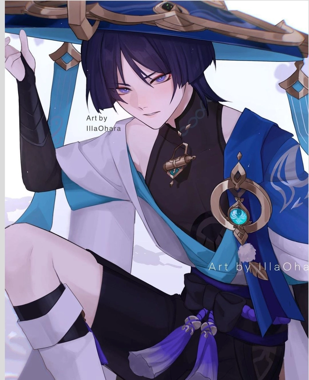 Scaramouche Fanart Genshin Impact | HoYoLAB