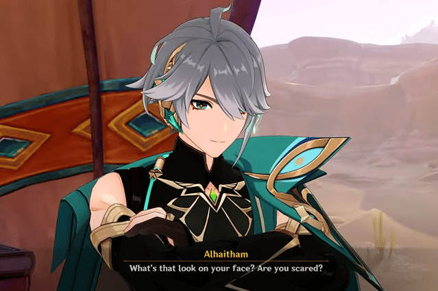 Caught Alhaitham Smiling in 3.2 archon quest 😲📸 Genshin Impact | HoYoLAB