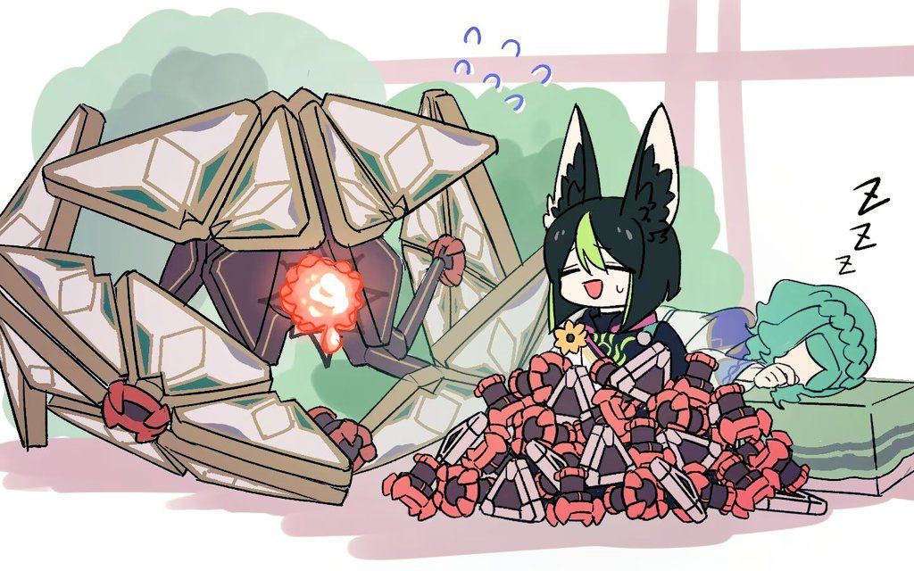 "I'm fine,Karkata,really,just stop it." Genshin Impact | HoYoLAB