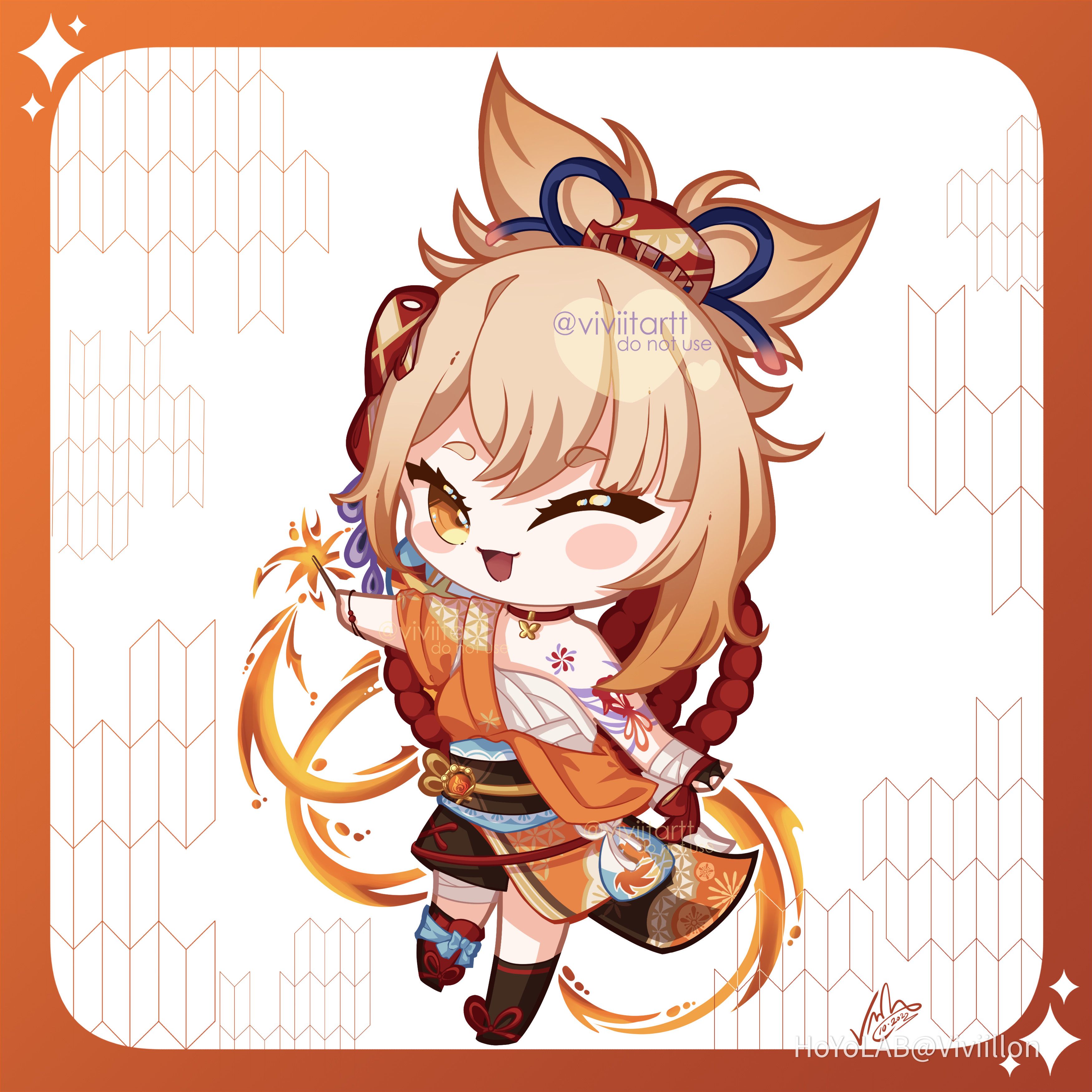 Chibi Yoimiya Genshin Impact | HoYoLAB