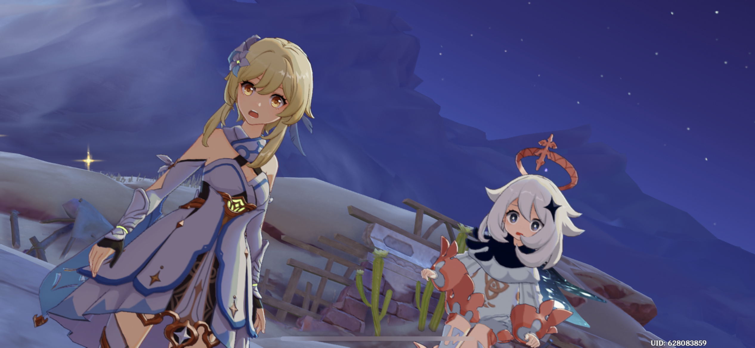 lumine and paimon being shocked Genshin Impact | HoYoLAB