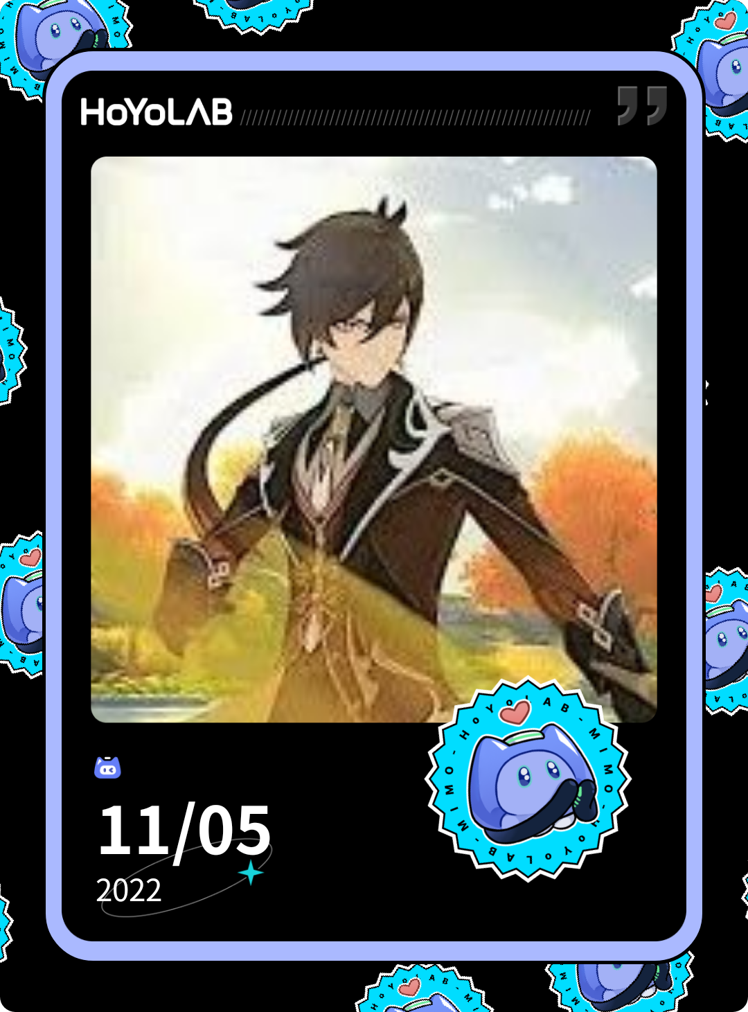 11/05 Diary -# My Character Building Diary | HoYoLAB