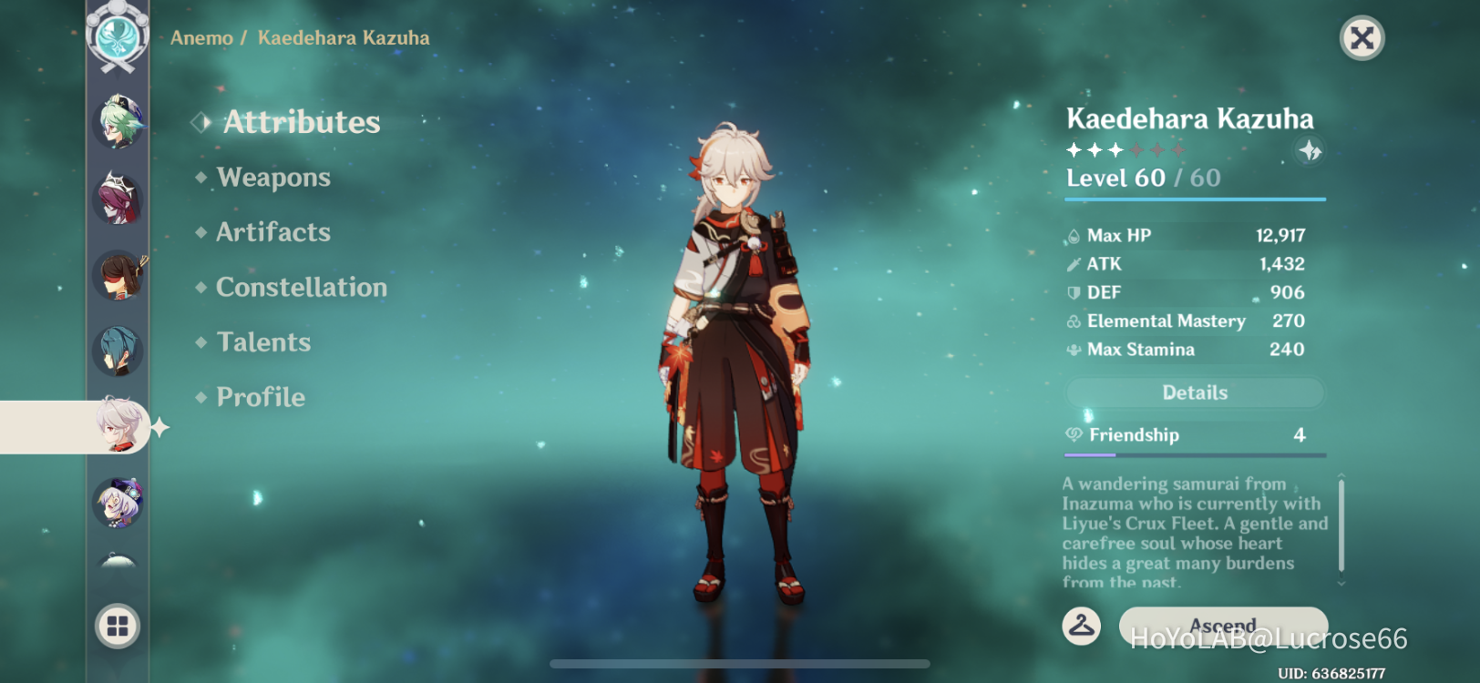 My Kazuha build Genshin Impact | HoYoLAB